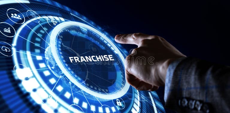 Franchise Concept. Business, Technology, Internet and Network Concept ...