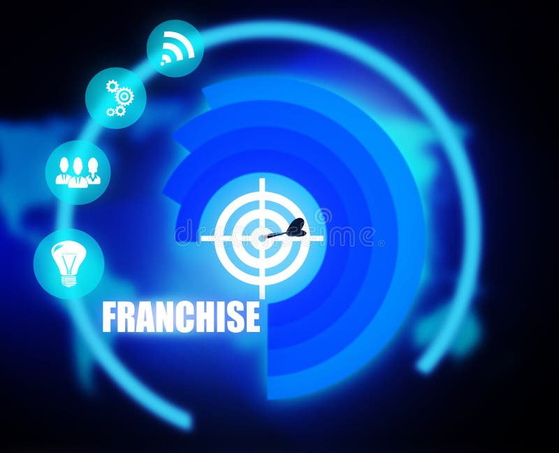 Franchise Concept Plan Graphic Stock Illustration - Illustration of ...