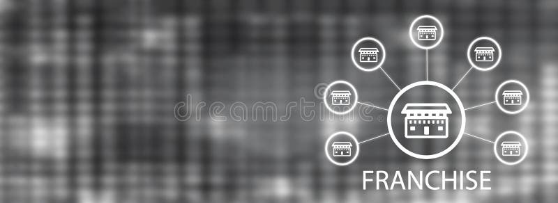 Franchise Marketing System. Business Concept Stock Image - Image of ...
