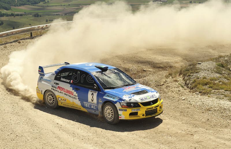 Francois Delecour op ras redactionele stock afbeelding. Image of ...