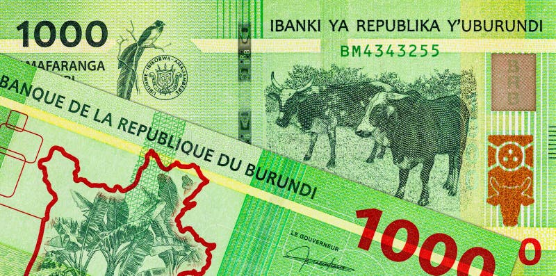 1000 Francs Burundi, 2021. National Currency of the Republic of Burundi ...