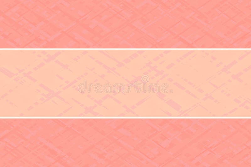 Franjas Cruzadas Rosa Horizontal Stock de ilustración - Ilustración de ...