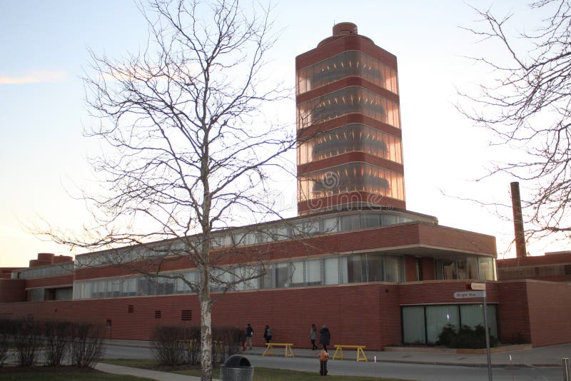 Onderzoekstoren Frank Lloyd Wright, S.C. Johnson, Racine, Wisconsin ...