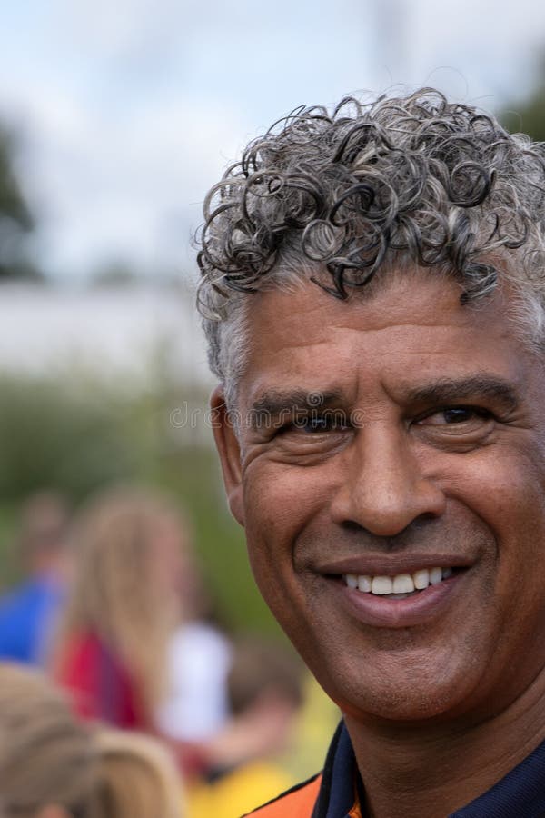 Frank Rijkaard at the Open Day from the Johan Cruijff Foundation at ...