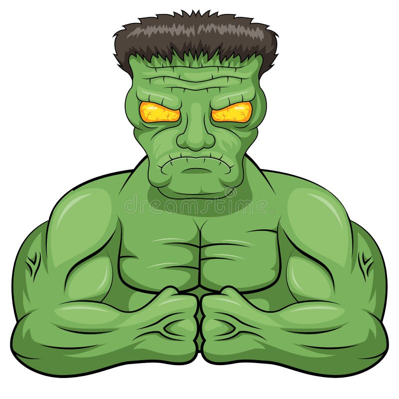 Frankenstein cartoon. stock vector. Illustration of graphic - 100521832