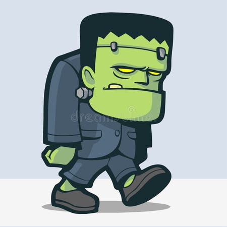 Frankenstein Cartoon Stock Illustrations – 3,503 Frankenstein Cartoon ...