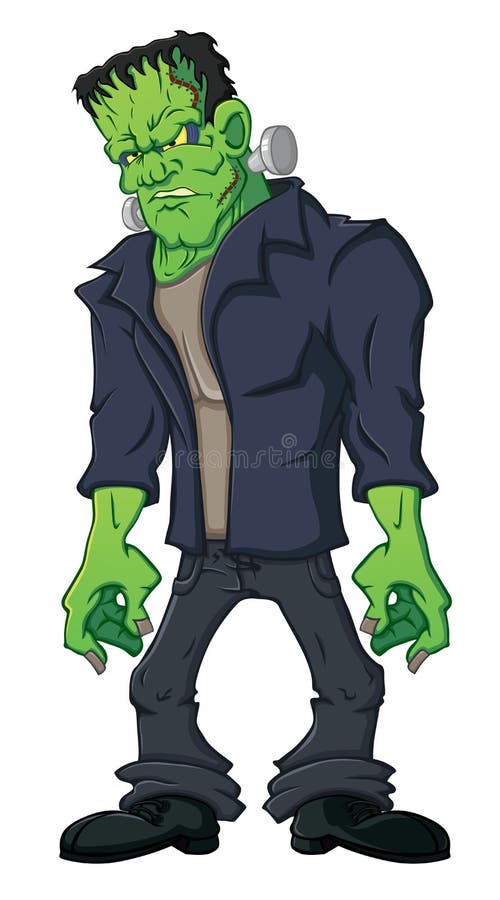 Frankenstein Full Body Clip Art