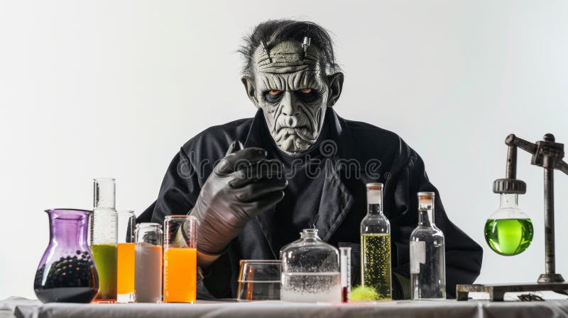 Frankensteinâ€™s Monster Conducting Scientific Experiments in a ...