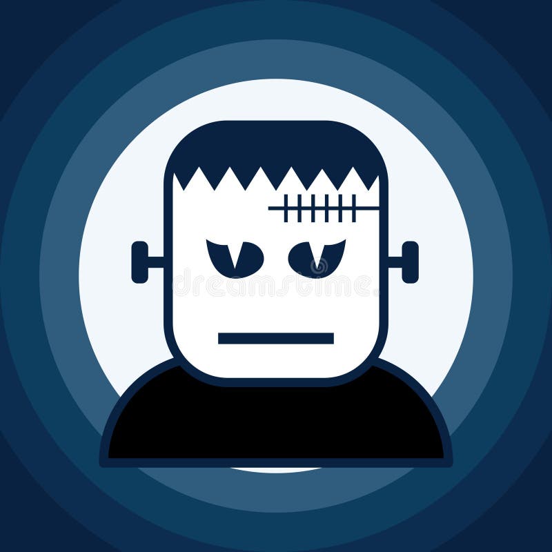 Frankenstein. Vector Illustration Decorative Design Stock Vector ...