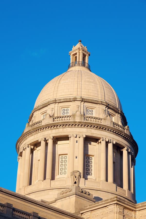 Frankfort, Kentucky - State Capitol Building Stock Photo - Image of ...