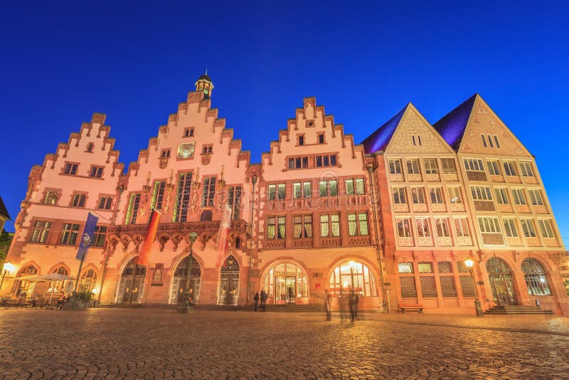 Romer - Frankfurt - Germany Stock Photo - Image of architecture, roemer ...