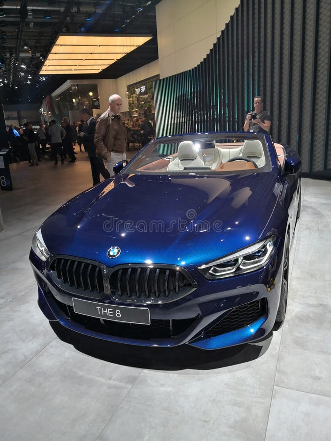 Frankfurt, Germany, September 10-2019: BBMW The8 Cabrio IAA 2019 ...