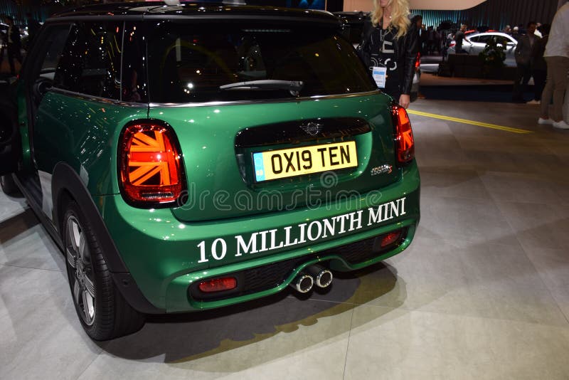 Frankfurt, Germany, September 10-2019: Mini Cooper S - 10th Millionth ...