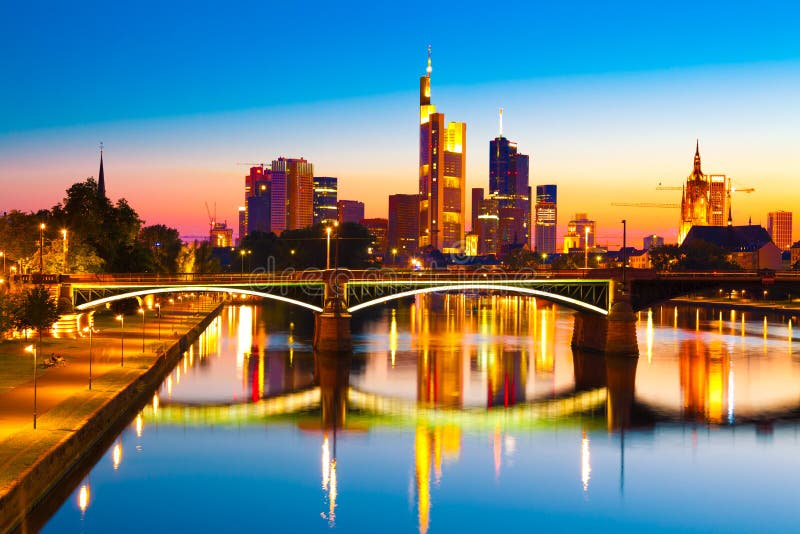Frankfurt am Main, Germany stock image. Image of frankfurt - 17913991