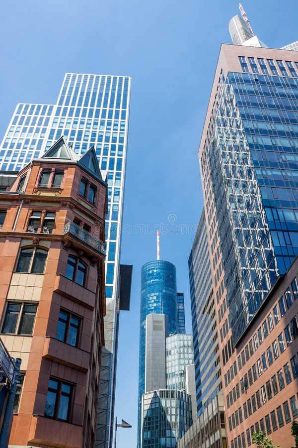 Frankfurt am Main Germany - Main Tower High-rise Editorial Stock Image ...