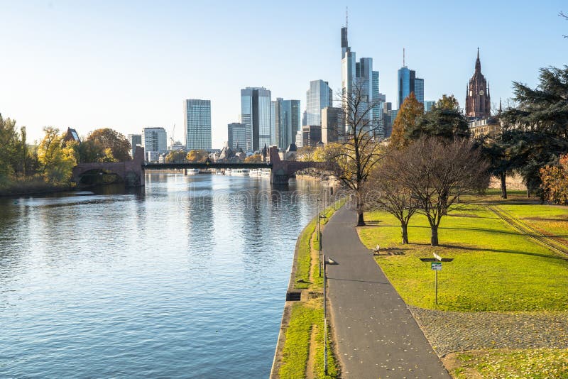 Frankfurt am Main, Germany stock photo. Image of germany - 261447112