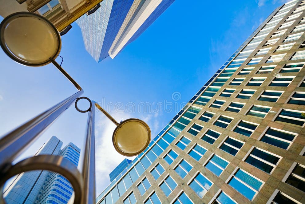 Frankfurt am Main Street View Stock Image - Image of construction ...
