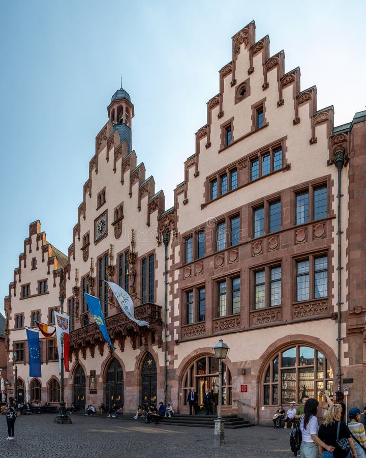 Frankfurter Romer Building in Frankfurt am Main Editorial Image - Image ...