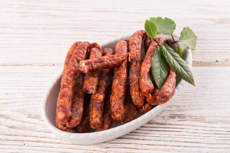 Frankfurterki World To Known and Beloved Thin Small Sausages Stock ...
