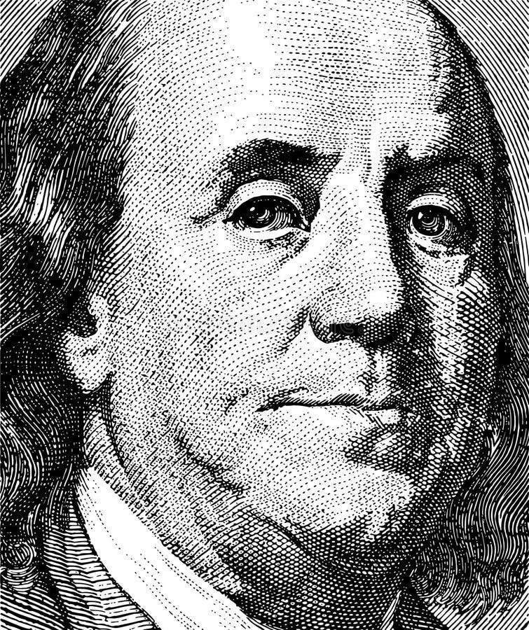 Benjamin Franklin ( Vector) Stock Vector - Illustration of white ...