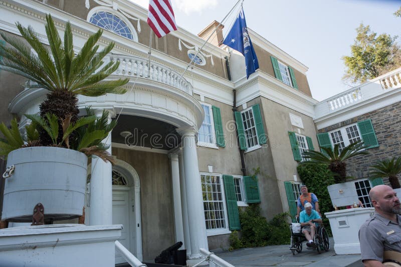 Franklin D Roosevelt Presidential Library Foto de Stock Editorial ...