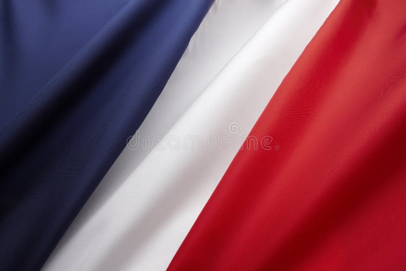 Franse vlag stock foto. Image of blauw, frankrijk, land - 13261288