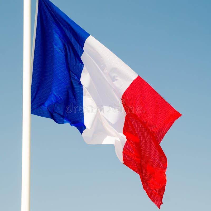 Franse vlag stock foto. Image of parijs, naturaliseer - 96980620