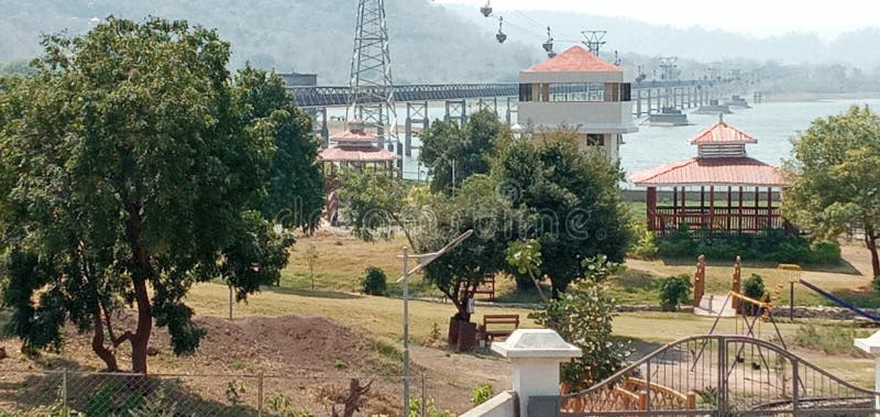 Frant Side of Reservoir a Beautiful Garden Stock Photo - Image of ...