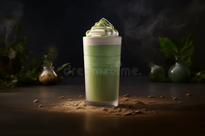Frappuccino Drink Chocolate Matcha White Coffe Stock Illustration ...