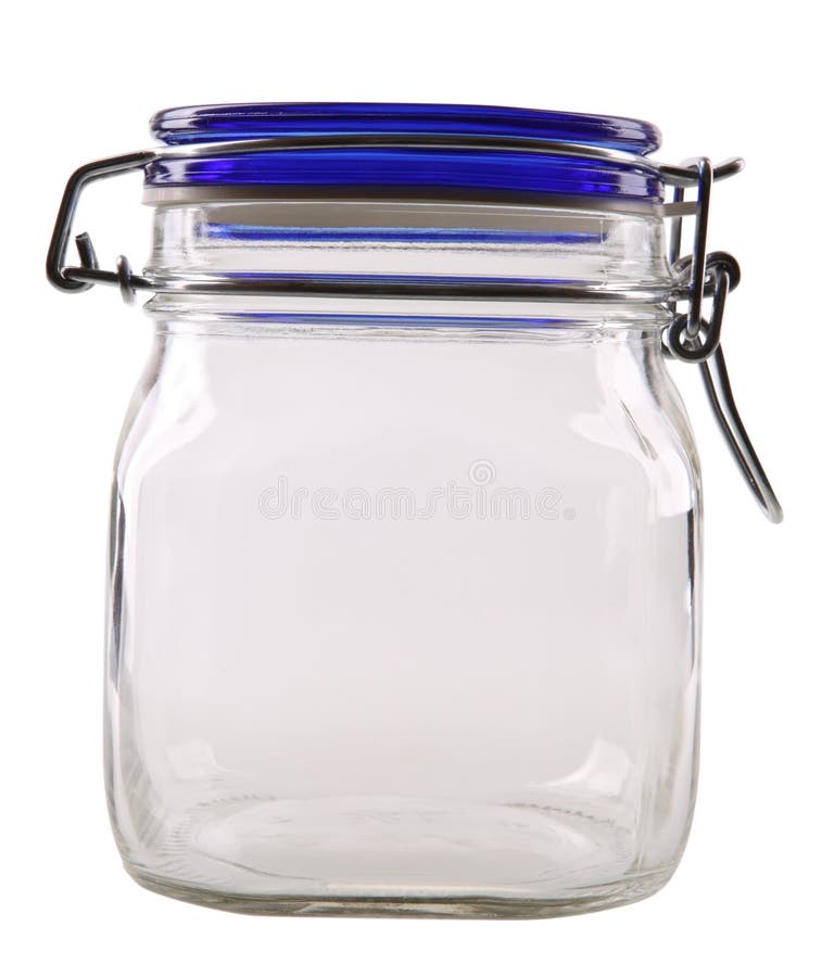 Frasco vazio fechado foto de stock. Imagem de vida, vidro - 23469792