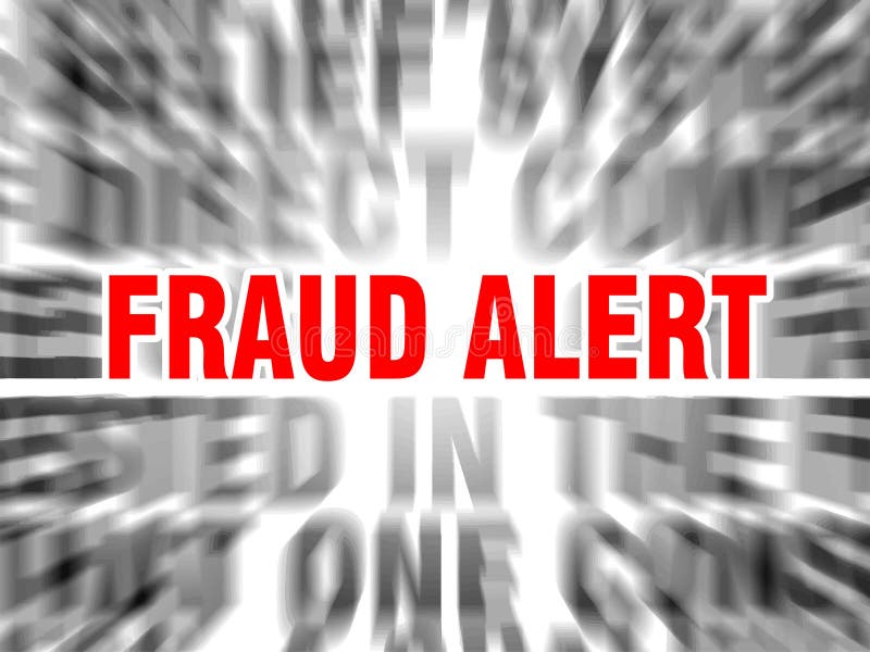 Fraud alert stock vector. Illustration of text, banner - 147626417