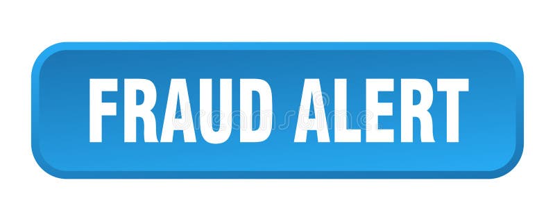 Fraud alert sticker. stock vector. Illustration of paper - 158775220