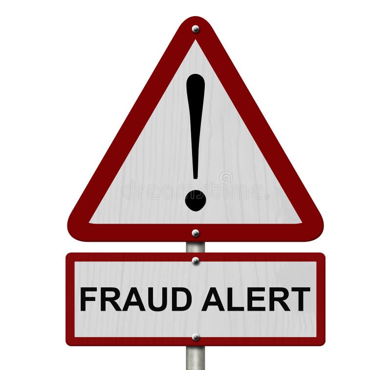 Fraud Alert stock image. Image of objects, black, dangerous - 33343525