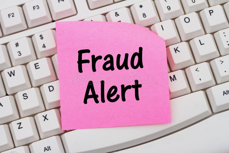 Fraud Alert stock image. Image of objects, black, dangerous - 33343525