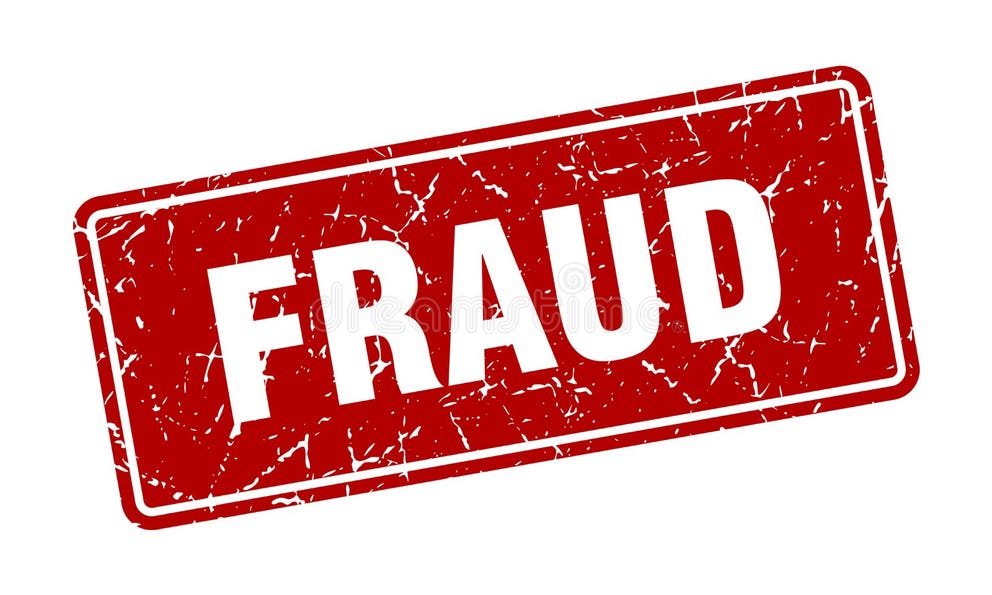 Fraud Sign. Fraud Grunge Stamp Stock Vector - Illustration of sticker ...