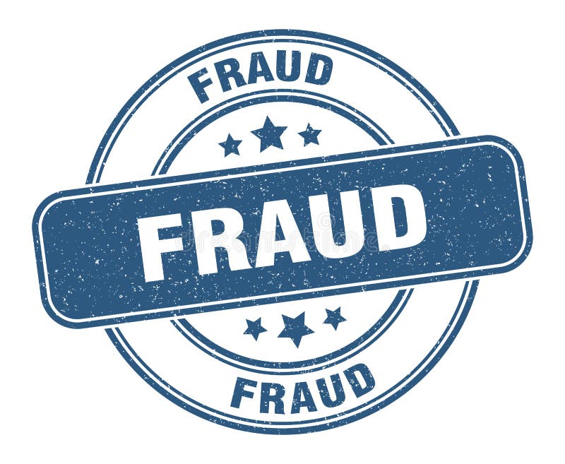 Fraud Stamp. Fraud Round Grunge Sign Stock Vector - Illustration of ...