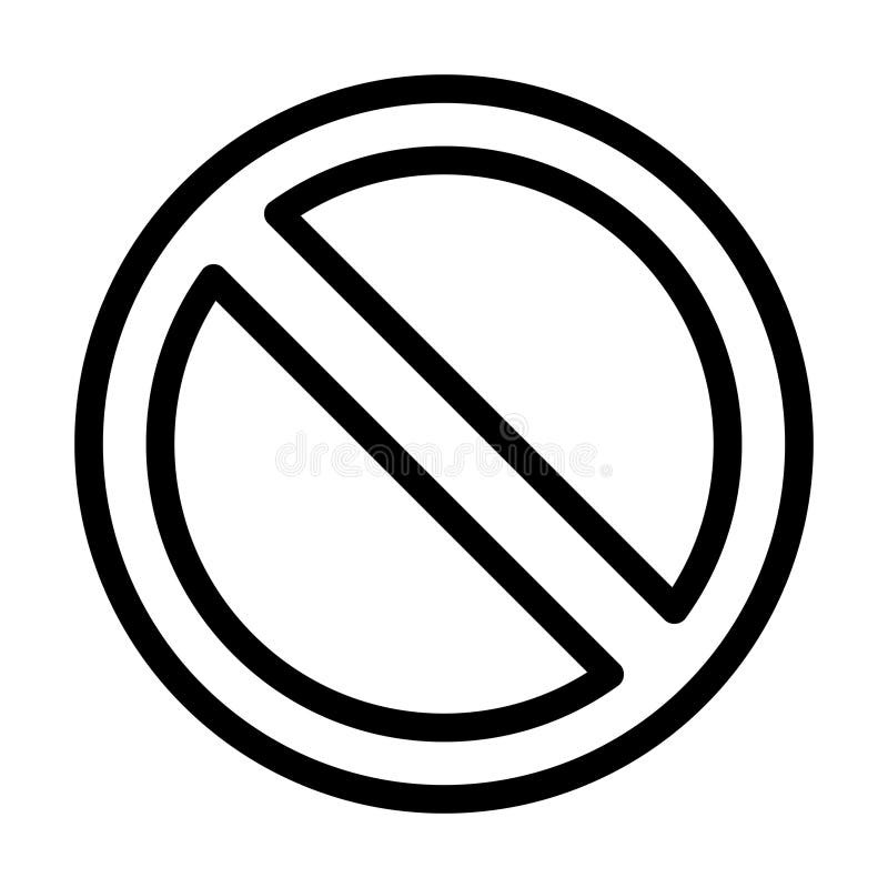 Fraud Vector Thick Line Icon for Personal and Commercial Use Stock ...