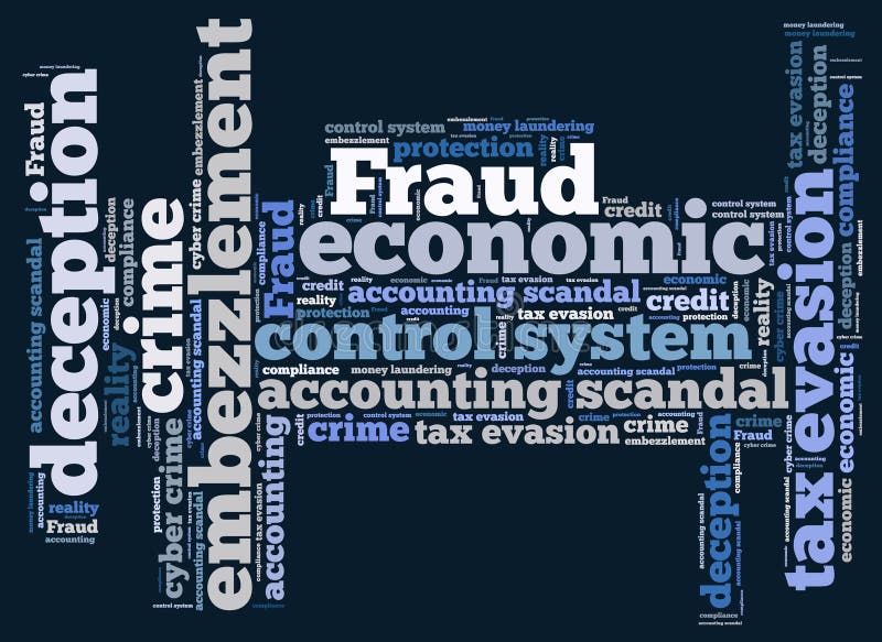Concepto De La Definición Del Fraude Foto de archivo - Imagen de ...