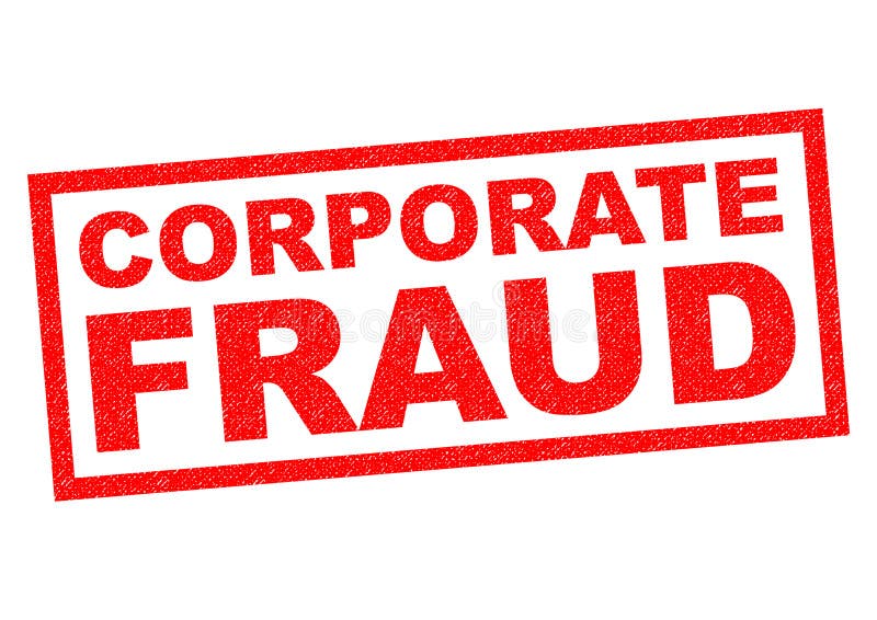 FRAUDE CORPORATIVO stock de ilustración. Ilustración de cabecera - 88005564