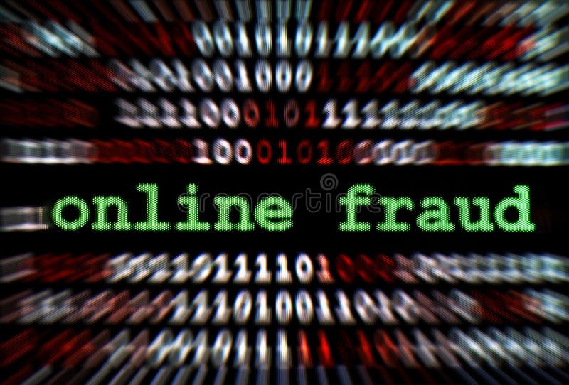 Fraude en línea imagen de archivo. Imagen de fondo, ordenador - 19518251
