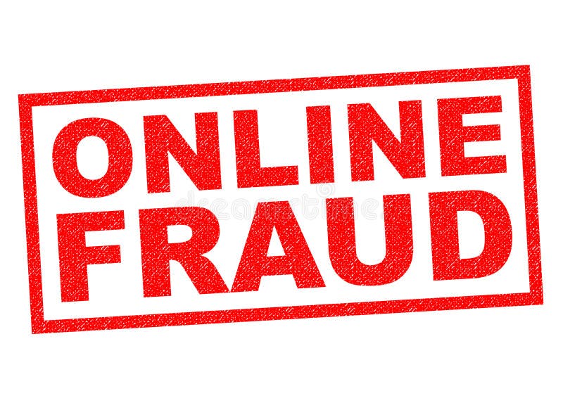 Fraude en línea stock de ilustración. Ilustración de icono - 88004915
