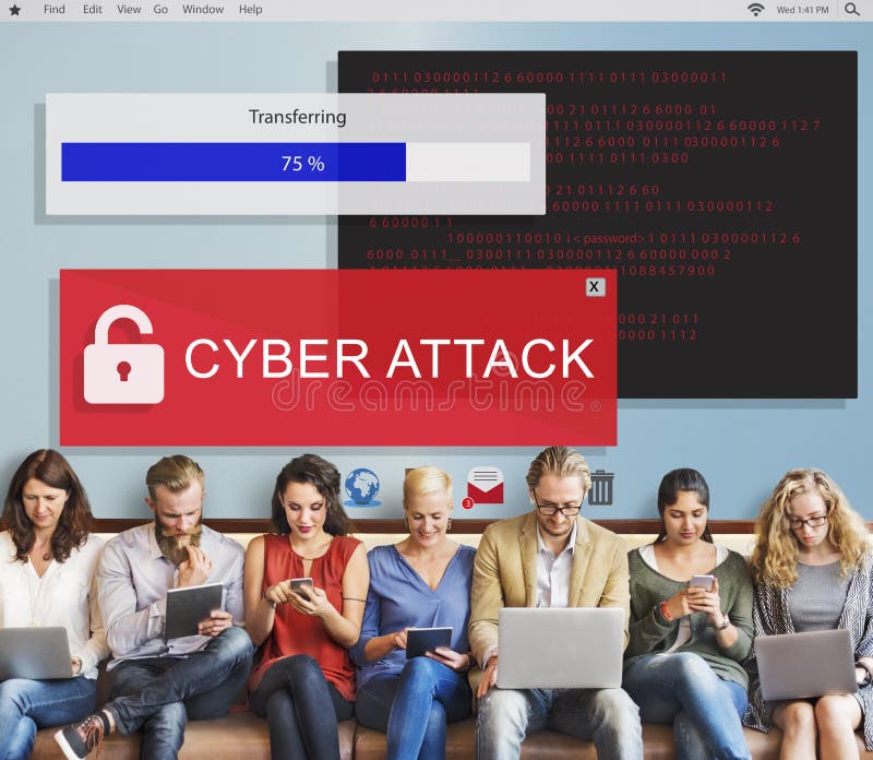 Fraude, Hacking, Spam, Oplichting, Phishing – Concept Stock Afbeelding ...