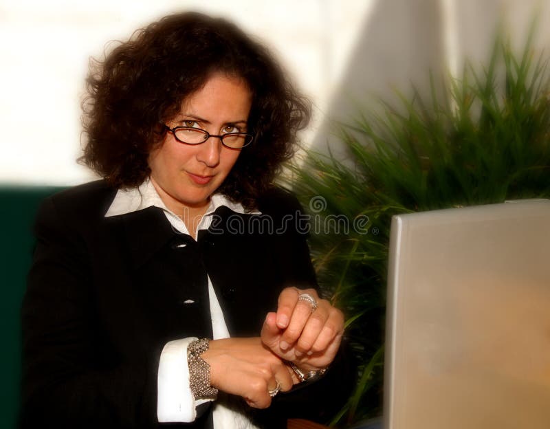 Frauen-Chef stockbild. Bild von arbeiter, heck, baumuster - 644721