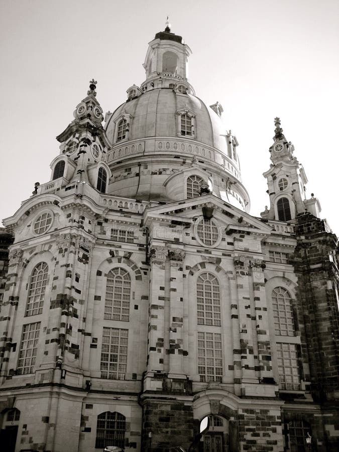 Frauenkirche, Dresden, Germany Stock Photo - Image of black, dresden ...