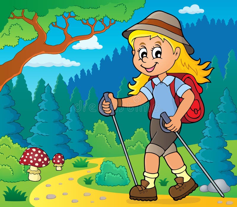 Wanderer Stock Illustrationen, Vektoren, & Kliparts - 13,231 Stock ...