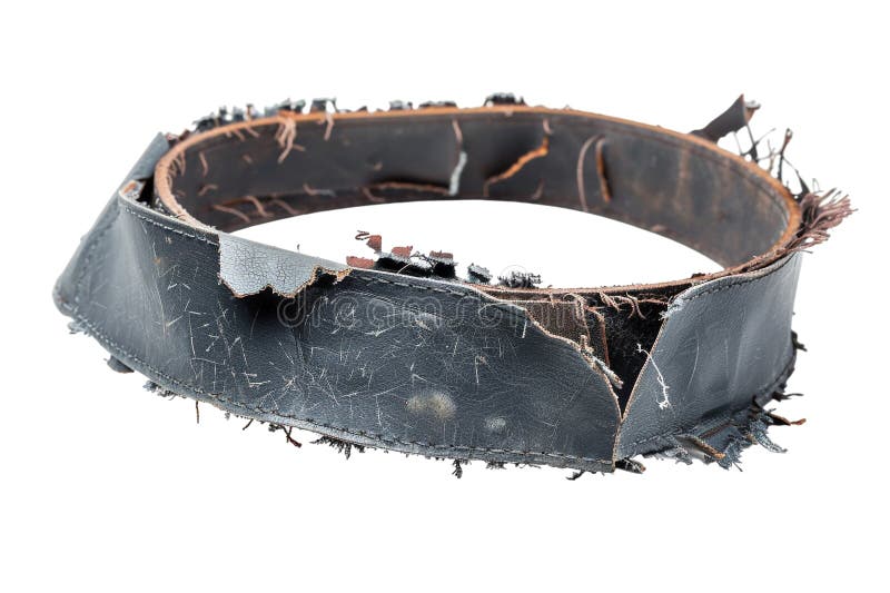 Frayed Belt on Transparent Background Stock Illustration - Illustration ...