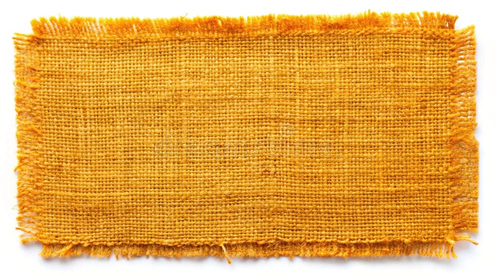 Frayed Burlap Rectangle Rustic Natural Fabric for Craft Projects ...
