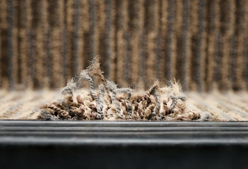 Frayed Carpet Coming Loose on Stairstep, Stair Nosing or Stair Edging ... Frayed Carpet Coming Loose on Stairstep, Stair Nosing or Stair Edging ...