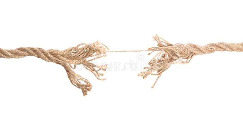 Rope breaking stock image. Image of breaking, strain - 12998485
