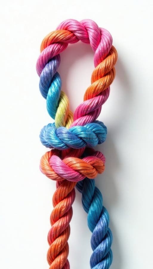 Frayed Rope Noose, Broken Loop White Background , Freedom, Design ...